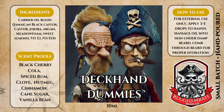 Rugged Pirate Beard Co. | Bold Scents for Fearless Beardsmen